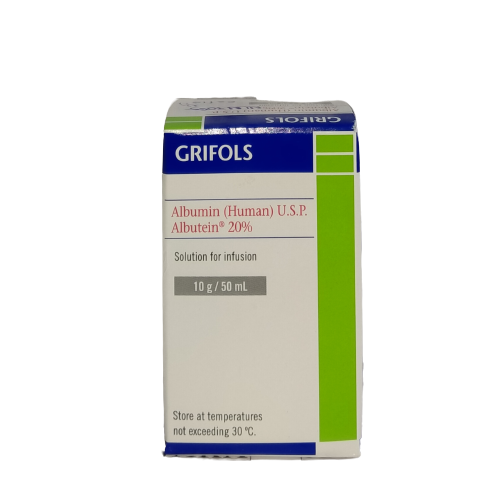 ALBUTEIN Human Albumin 20.0% (10g / mL) Solution for IV Infusion 50mL ...